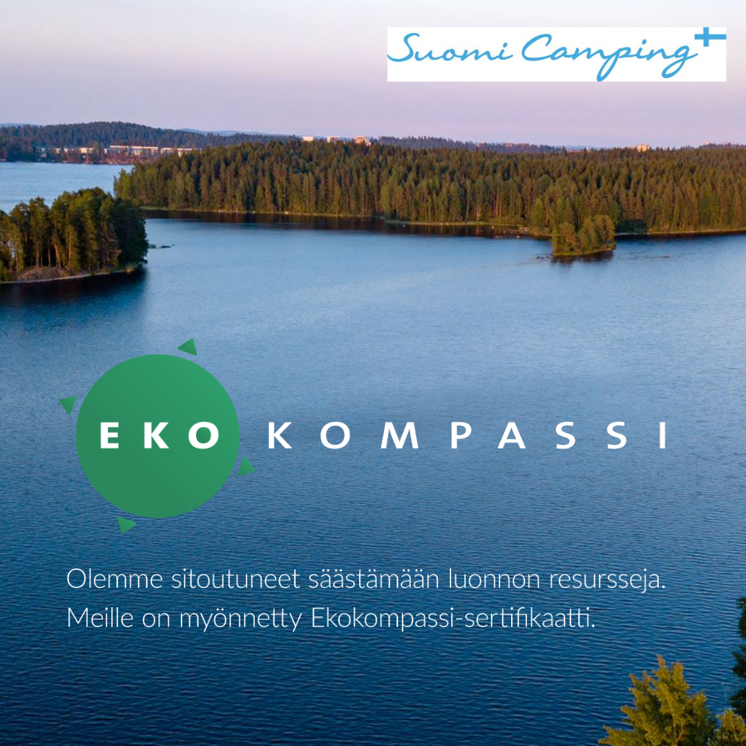 Suomi Camping Oy ja Yyteri Resort & Camping ovat saaneet Ekokompassi sertifikaatin - Suomi Camping
